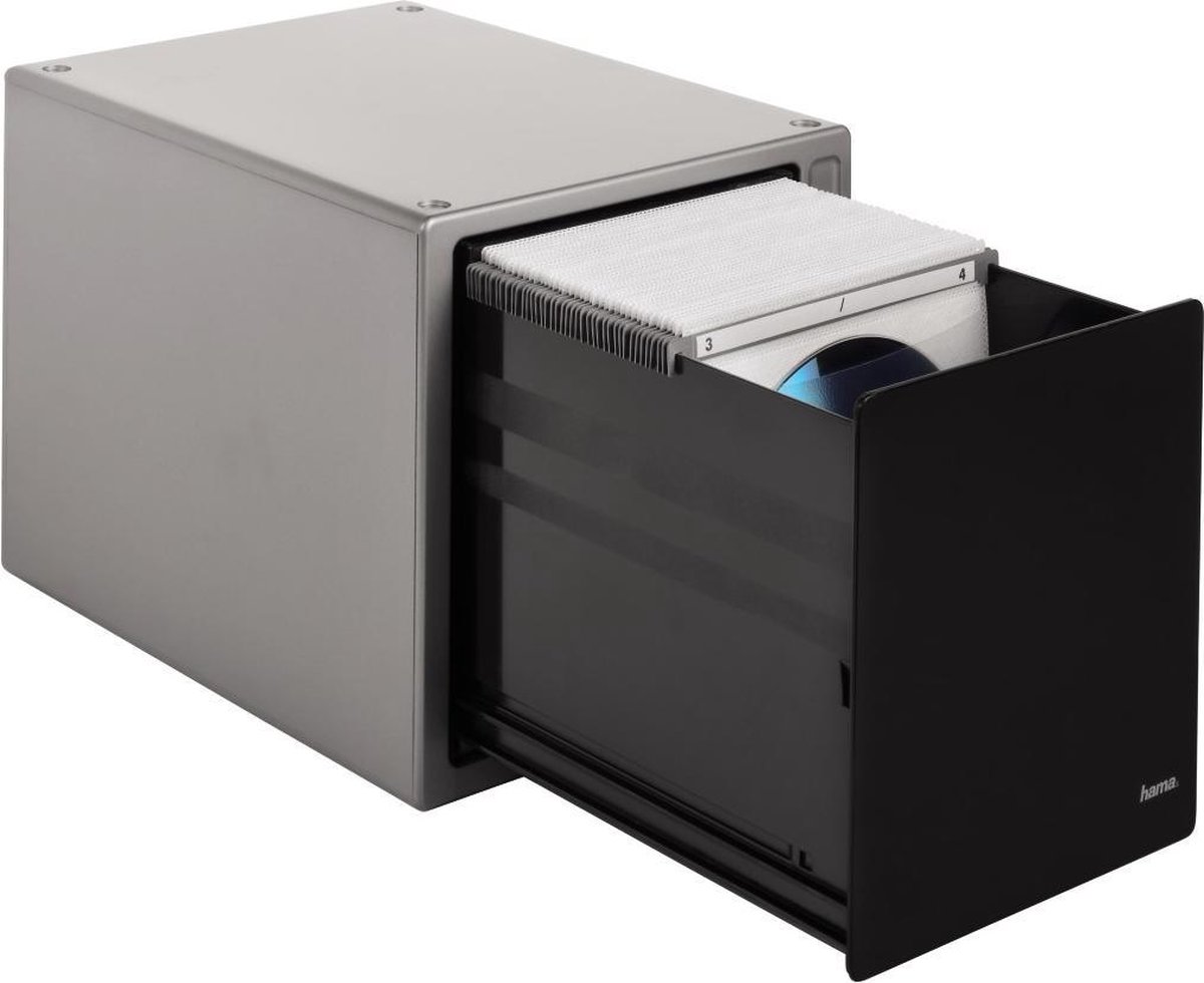 Hama Cd Box 'Magic Touch' 80Cd'S Zilver | bol.com
