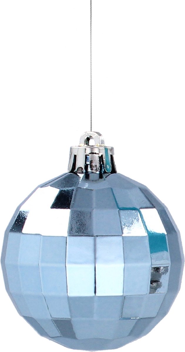 Blauwe Kerstballen, Set van Plastic Kerstballen, Kerstboomversieringen ...