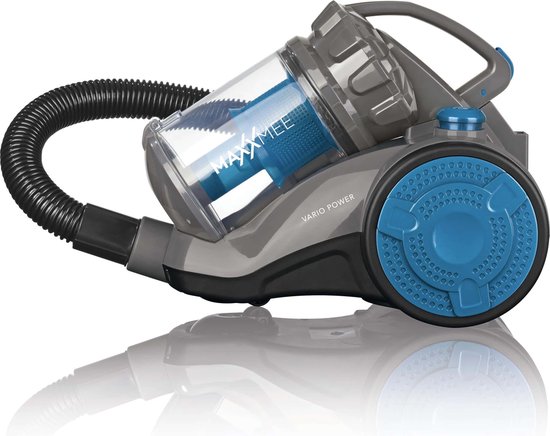 Maxxmee Cycloon stofzuiger - Blauw - Zakloos | bol