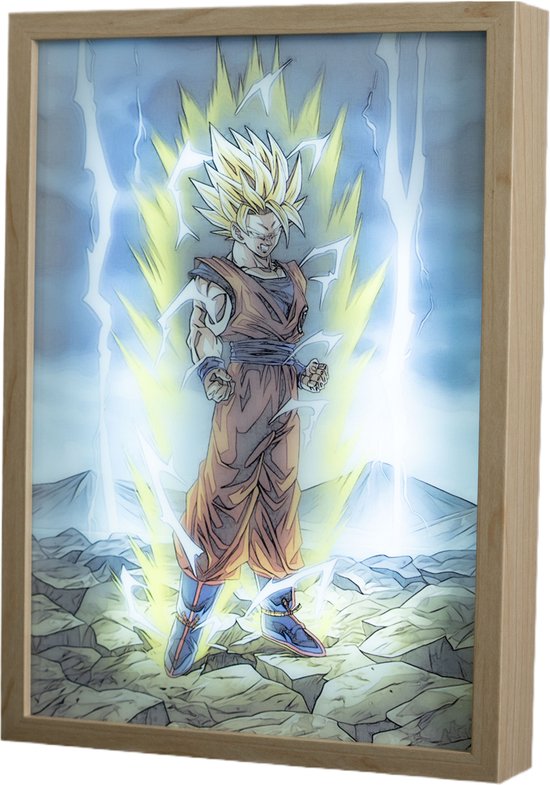 Nemesis EX - Saiyan Goku - Light Frame - Lamp - Anime - Dragon Ball | bol