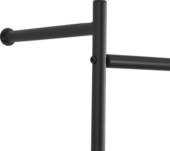 Kledingrek Bremanger 162x60x26 cm zwart | bol