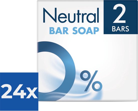 NEUTRAL BAR SOAP 2X100G - Voordeelverpakking 24 stuks | bol