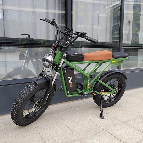 Freego F2 Pro Fatbike E-bike topsnelheid 50 km/u 1400W 20” Banden – 7 ...