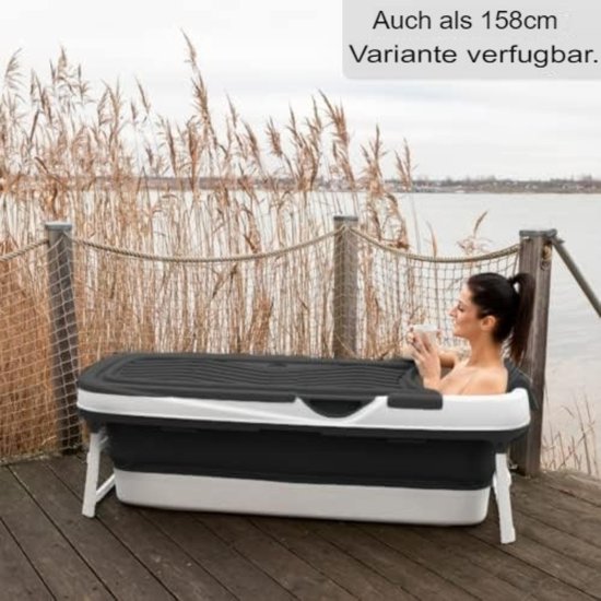 Gratyfied Zitbad - Bath Bucket - Bad Bucket - 138cm - Zwart | bol.com