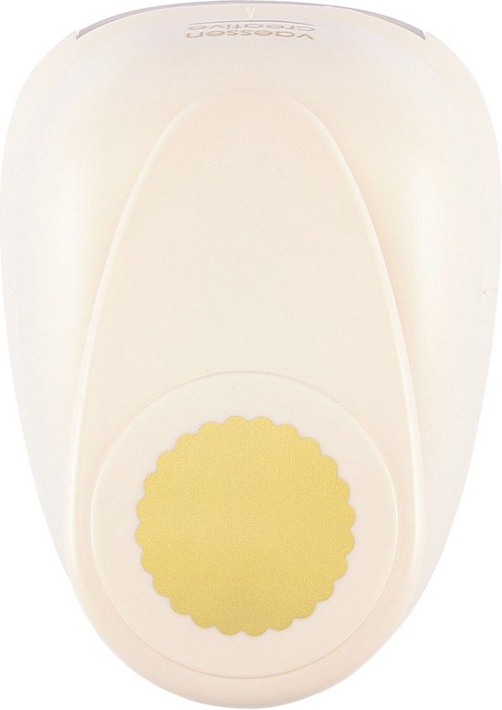 Vaessen Creative Pons - Cirkel Met Sierrand - 63x63mm | bol