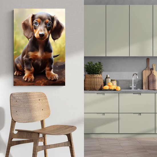 Dachshund Poster | Schattige Dierenposter | Teckel | Hondenposter ...