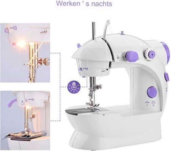 Borduurmachine - Naaimachine - Draagbaar - Voor beginners en ...