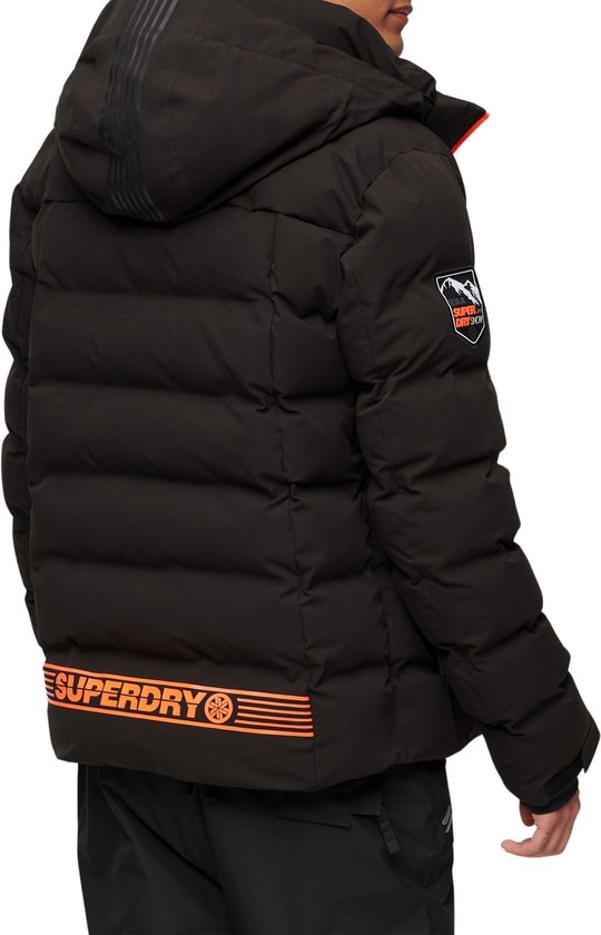 Superdry Ski Radar Pro Puffer Jacket Heren Jas - Black - Maat L | bol