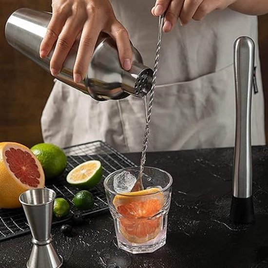 cocktailshaker set - Premium cocktailshakerset, 4 | bol