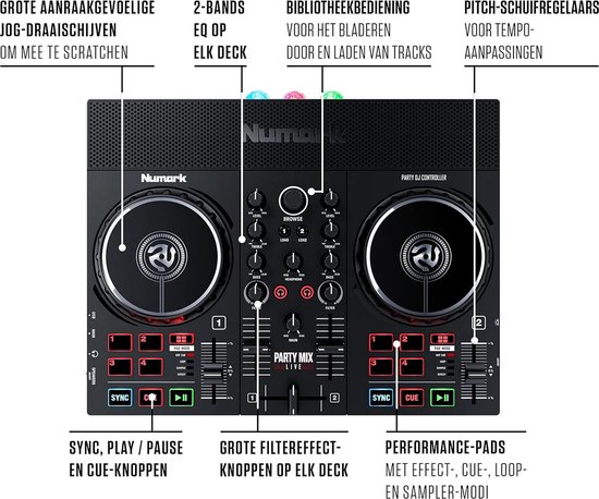 DJ Mix Set - DJ Mixset - DJ Controller - DJ Controlle | bol
