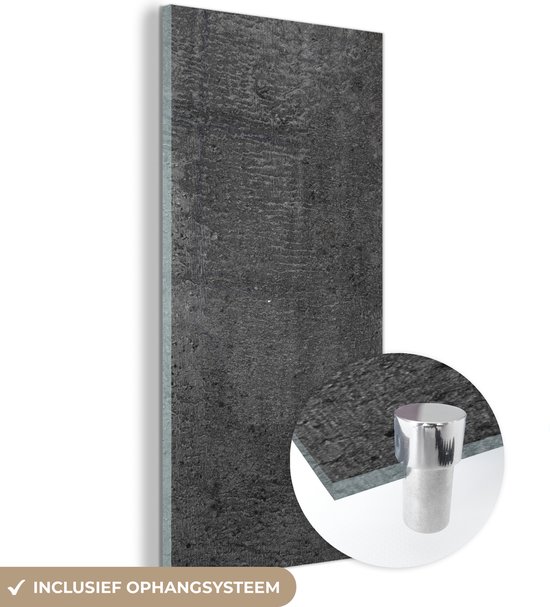 MuchoWow® Glasschilderij 60x120 cm - Schilderij acrylglas - Structuur ...