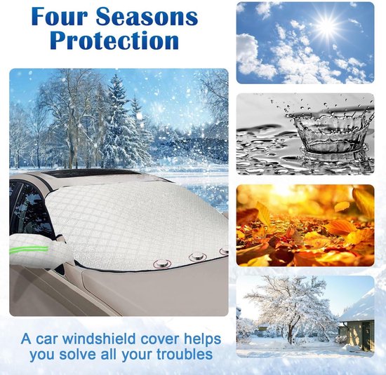 Anti Vries Deken Auto -Anti Ijssdeken Auto Voorruitbeschermer Afdekzeil ...