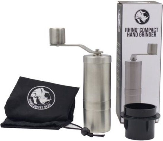 Rhino Coffee Gear - Compact Hand Grinder with Aeropress adaptor ...