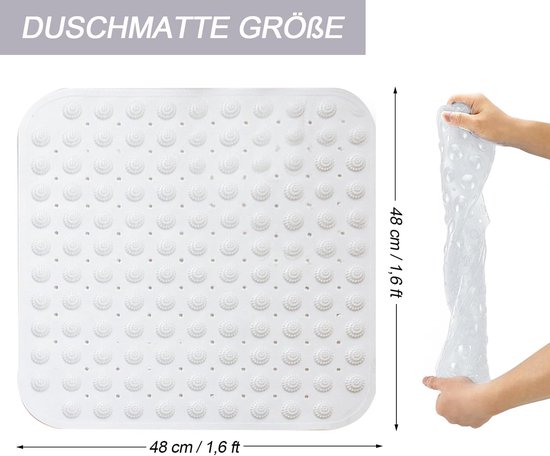 Douchemat - luxe douchemat - badkamer | bol