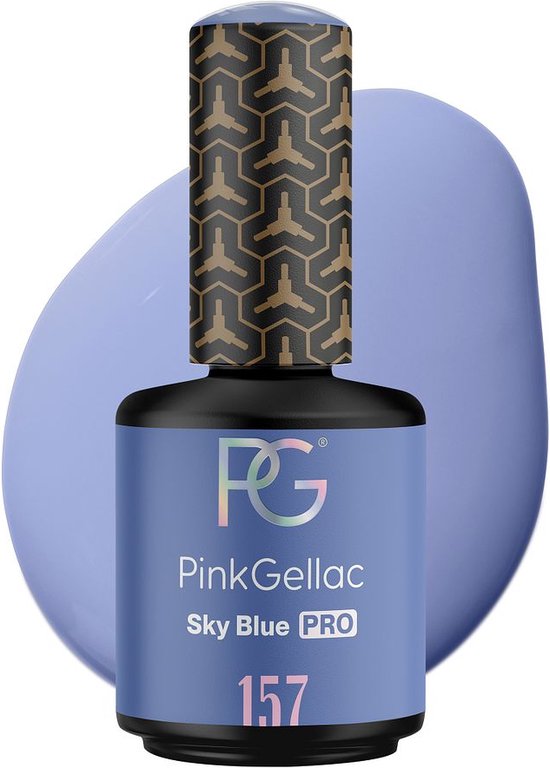 Pink Gellac 157 Sky Blue PRO Gel Nagellak 15ml - Blauwe Gellak ...