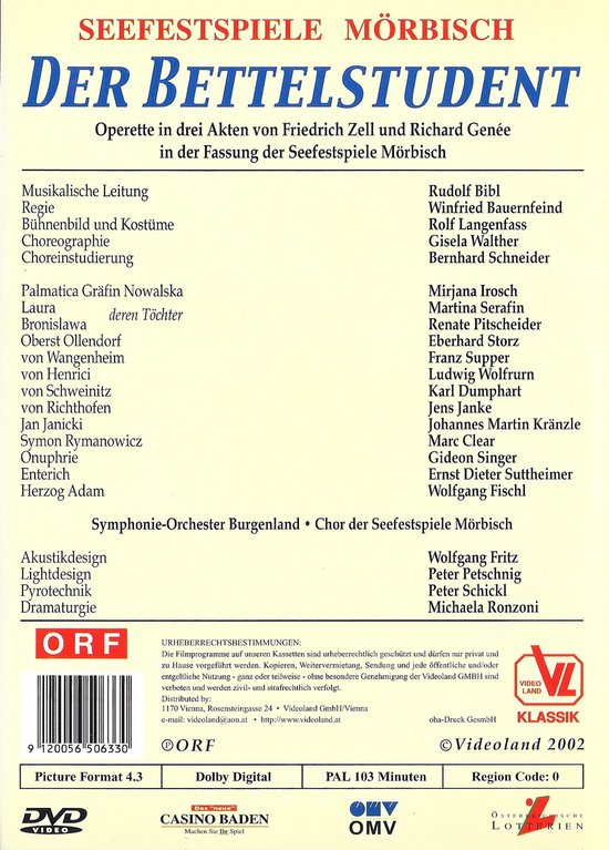 Millöcker: Der Bettelstudent, Mirjana Irosch | Muziek | bol