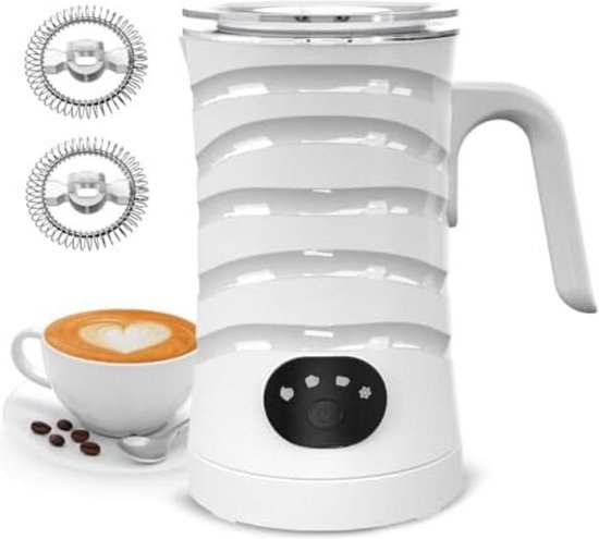 Opschuimer voor Melk - Melkopschuimer Electrisch met 2 gardes, 4 in 1, gemakkelijk... | bol