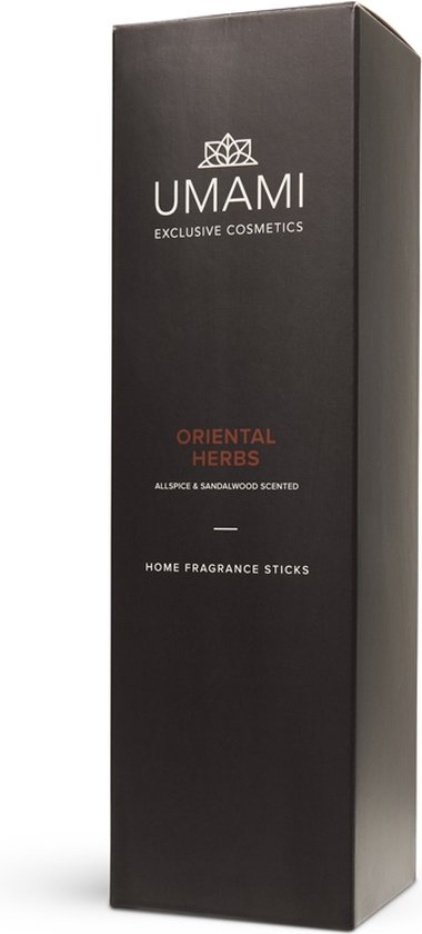 Umami Exclusive Cosmetics Geurstokjes Oriental Herbs Home Fragrance ...