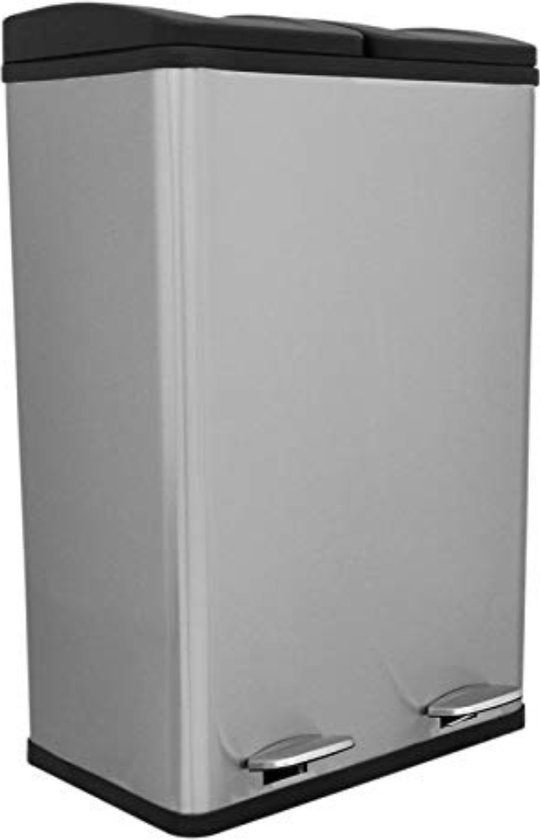 Pedaalemmer 60 Liter - Afvalemmer 60 Liter - Prullenbak 60 Liter | bol