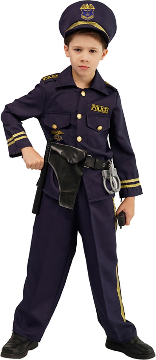 Politiepak kind - Politie verkleedkleren - Politie kostuum - Carnavalskleding -... | bol