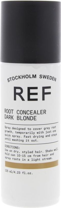 REF Stockholm - Haircare Root Concealer Haarspray Dark Blonde - 125ml | bol