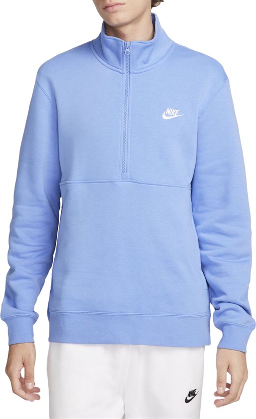 Nike Sportswear Club Half-Zip Brushed Sweater Heren | bol