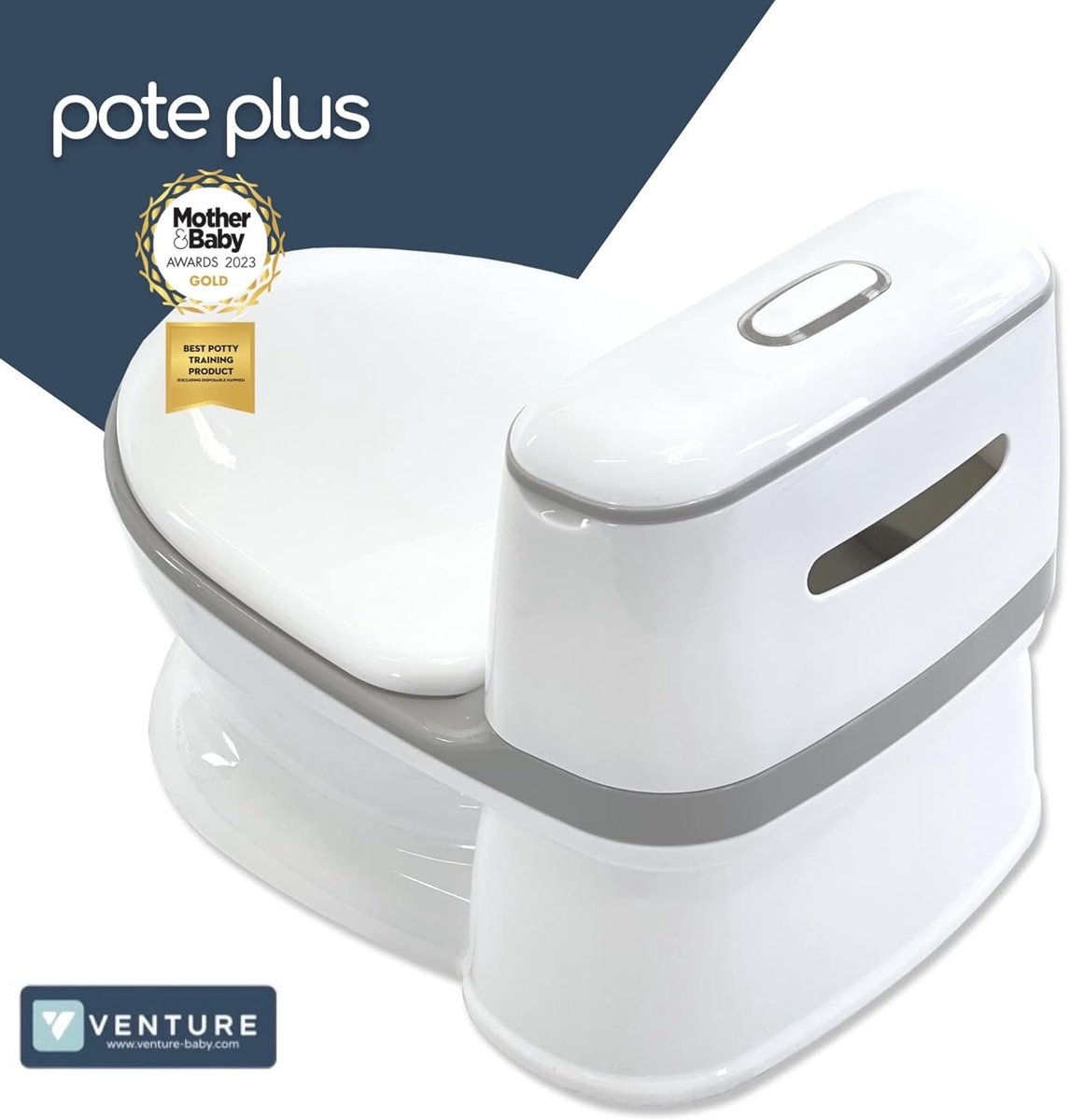 Pote Plus - Mijn eerste potje (grijs) | bol.