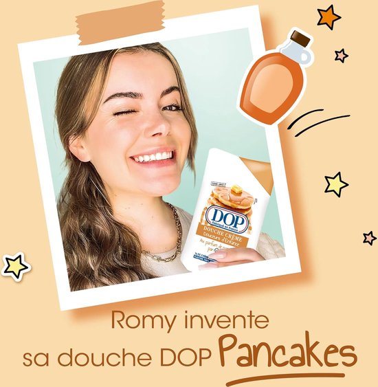Dop Gel douche crème au parfum des Pancakes par Romy, 250 ml (2 stuks) | bol