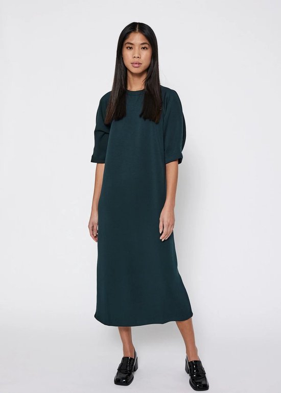 Sawyer new dress dark green - NORR | bol