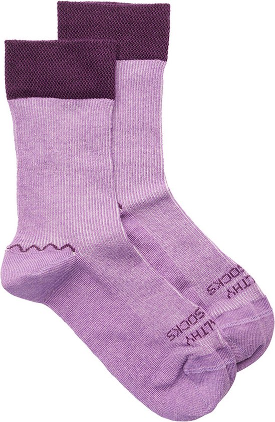 Healthy Seas Socks eel paars - 41-46 | bol.com