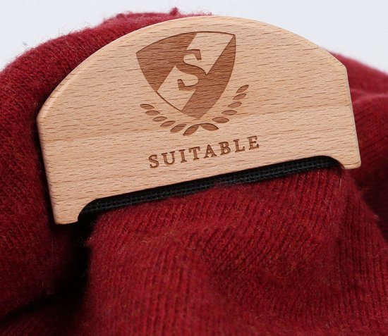 Suitable Kashmir Wolkam Hout Ontpiller - Maat - Heren - Onderhoud | bol