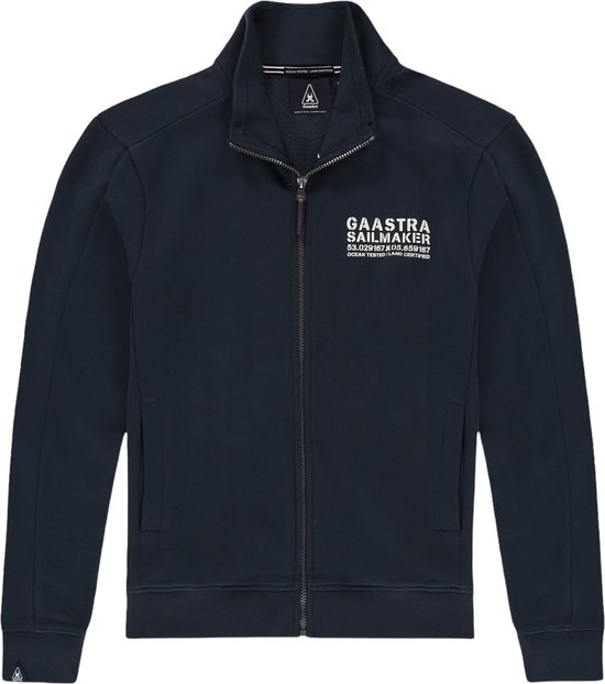 Gaastra Logo Sweatvest Side Donkerblauw | bol.com