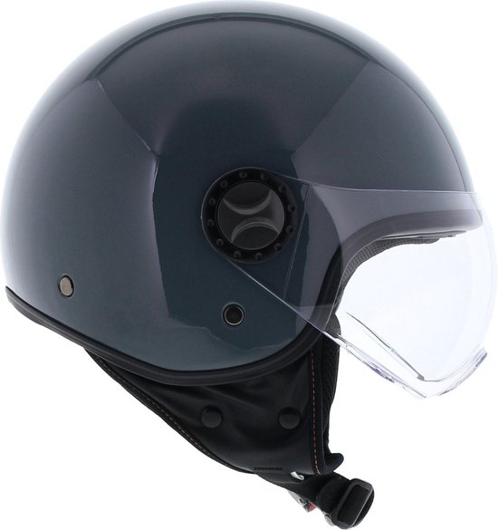 Vito Loreto jethelm nardo grey L - Geschikt als brommerhelm ...