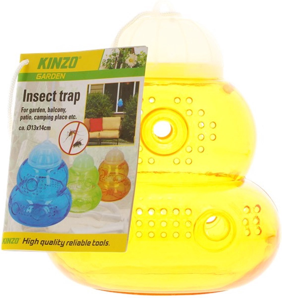 Insectenval KINZO - Val - Assorti - Ø 13 x 14 cm - Wespen | bol.com