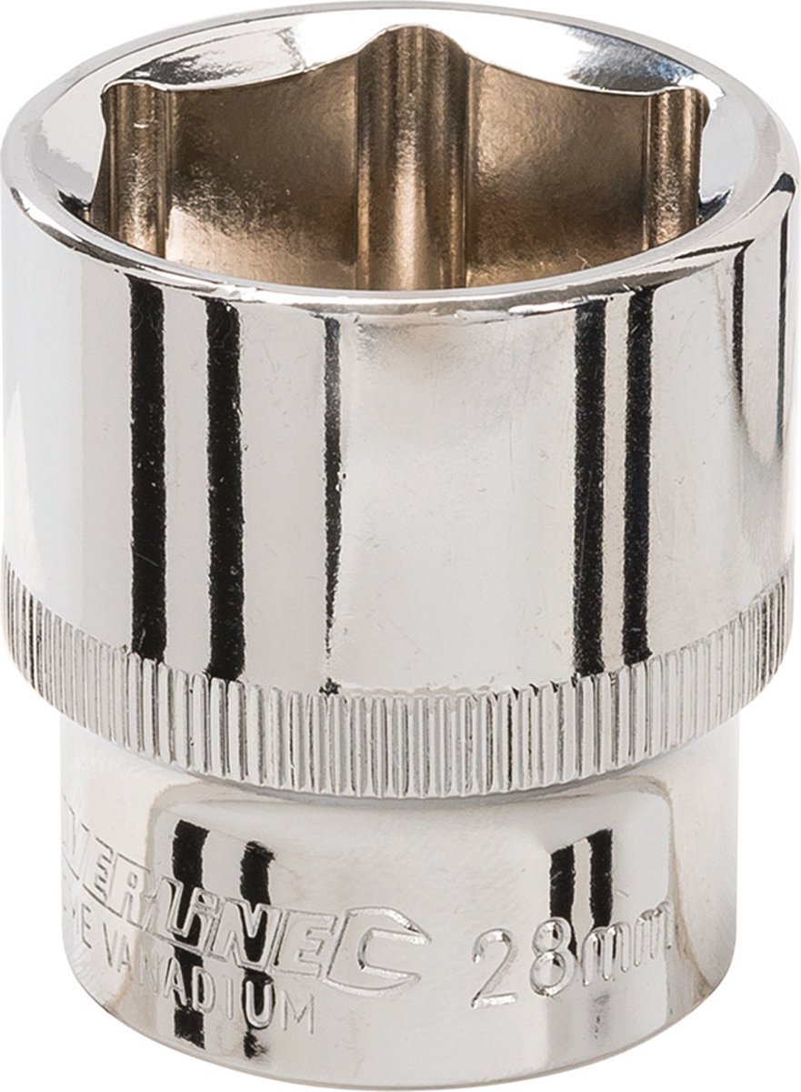 Silverline Zeskantige 1/2 inch - Metrische Dop 28 mm | bol.com