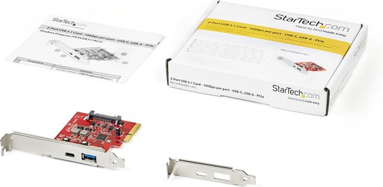 PCI Card Startech PEXUSB311AC3 | bol