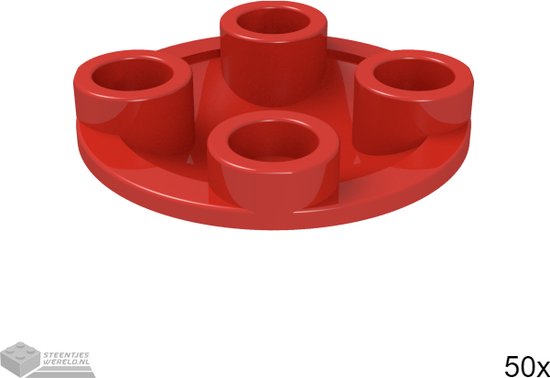 LEGO 2654 Rood 50 stuks | bol.com