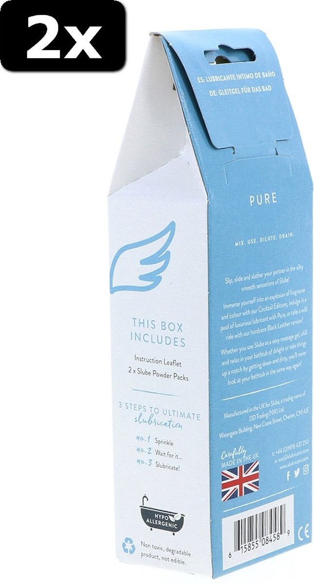2x Slube Pure Single Pack | bol.com