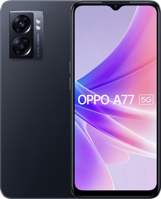 OPPO A77 5G - 128GB - 6GB RAM - Zwart | bol