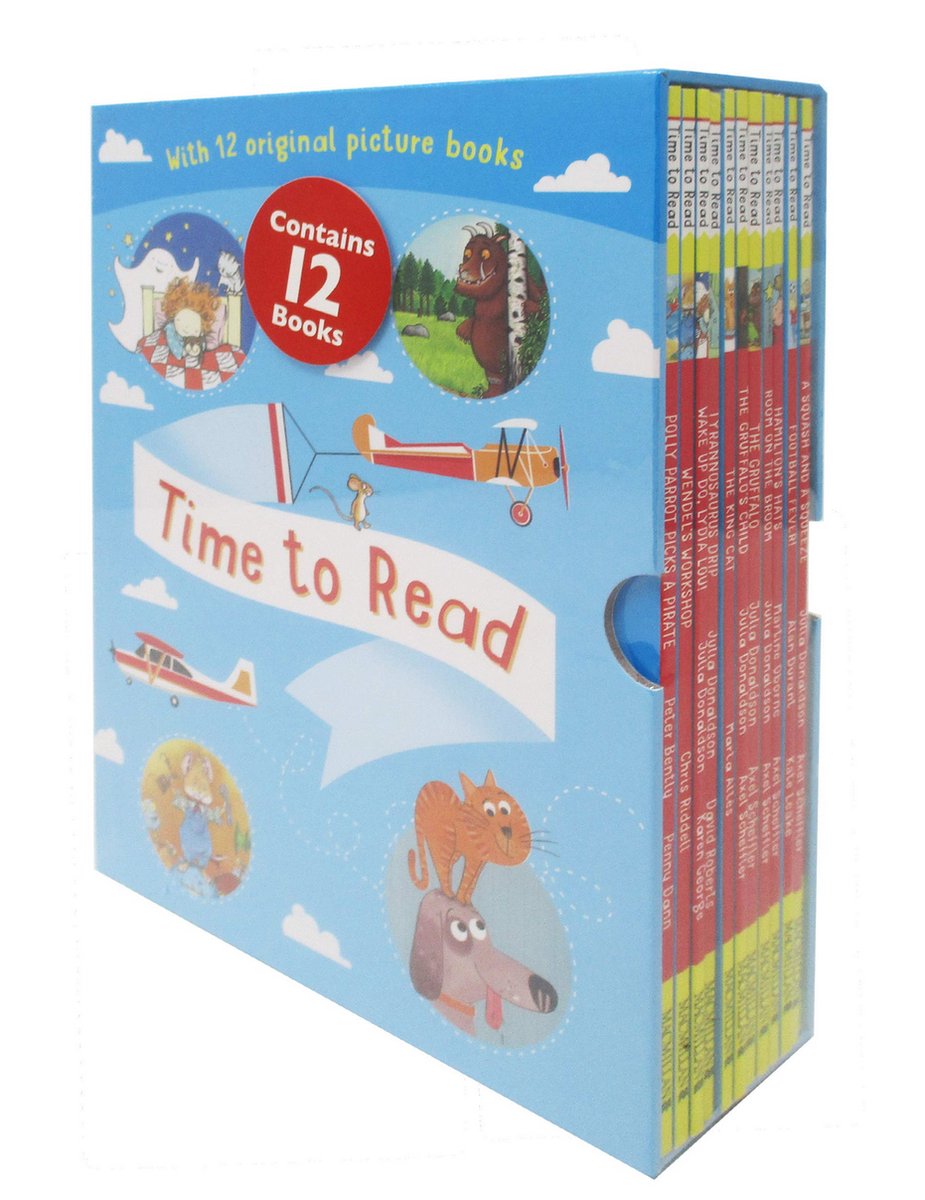 Time To Read Collection 12 Books Set ( What The Ladybird Heard, A ...