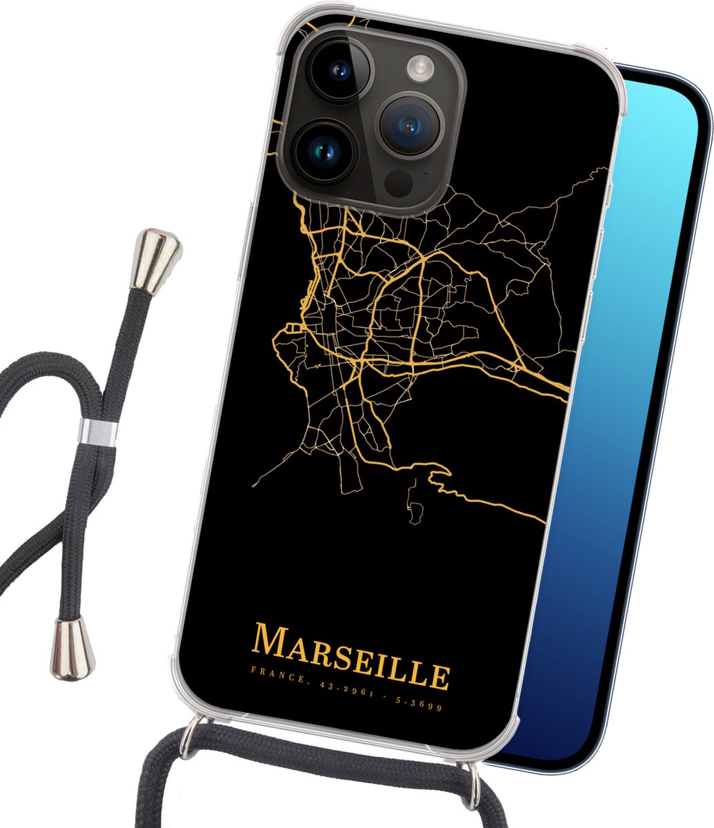 Telefoonkoord - Telefoonketting - Apple iPhone 14 Pro Max - Crossbody ...