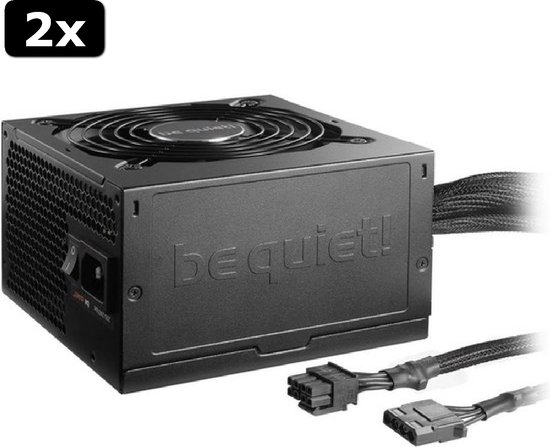 2x BeQuiet System Power 9 CM PC netvoeding 500 W ATX 80 Plus Bronze ...