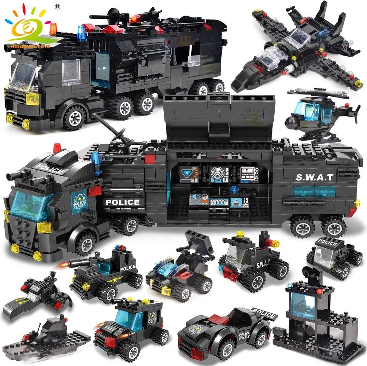 Goose Lyne® | Politie Speelgoed - Swat Politie Truck - Politie Auto ...