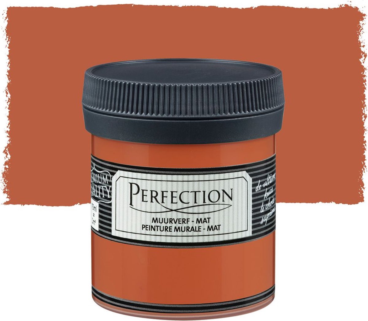 Perfection Muurverf Ultradekkend - Mat - Kleurtester - 75ml - 139 Rode ...