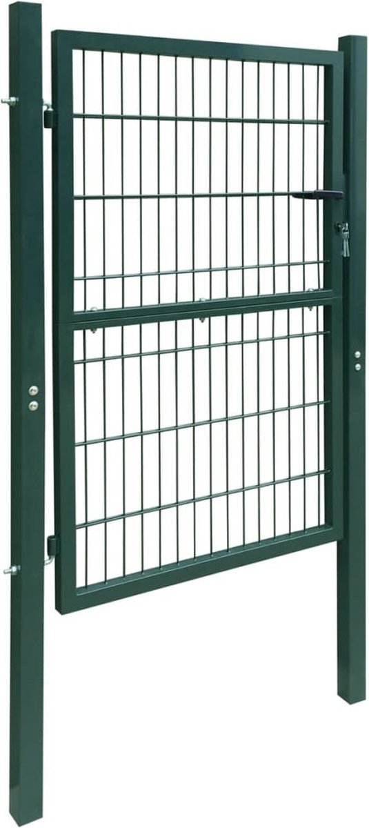 Prolenta Premium - Poort dubbelstaafmat (enkel) 106x230 cm groen ...