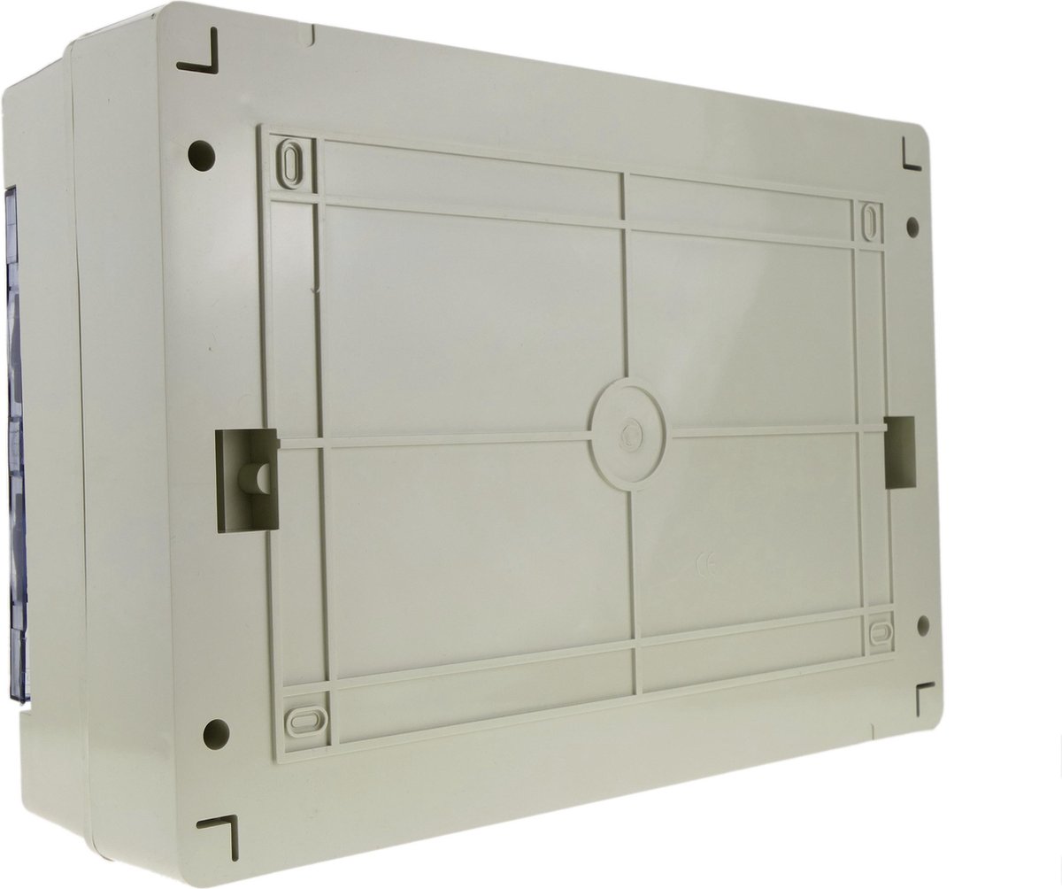 BeMatik - Elektrische verdeelkast met 18 modules van ABS kunststof ...