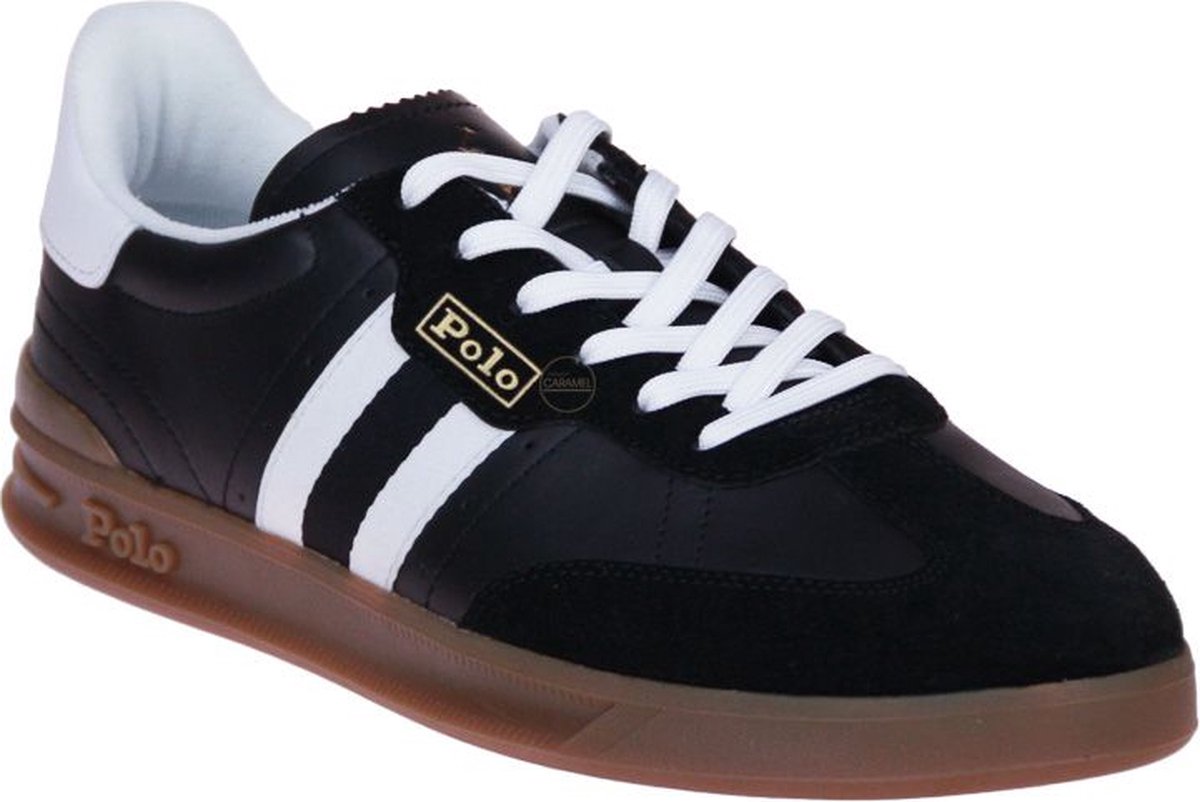 Ralph Lauren Polo HTR Aera Zwarte Sneaker | bol