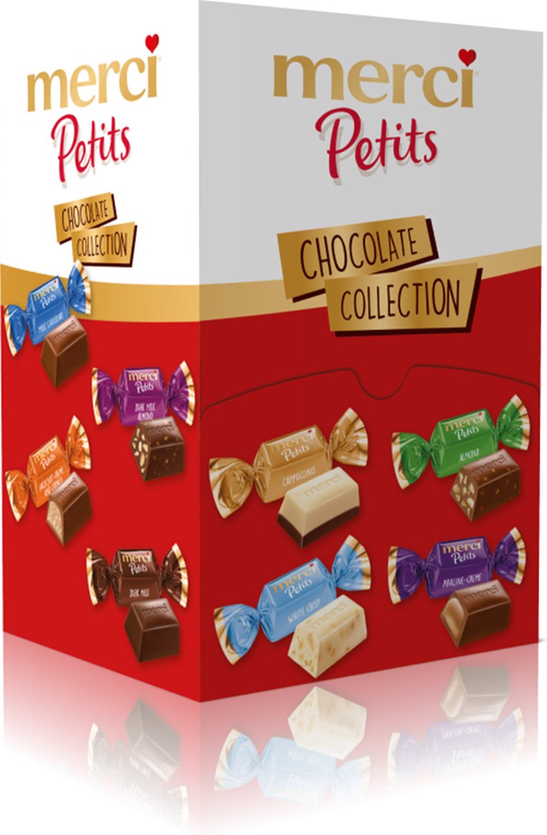 merci Petits chocolate collection - dispenser voor bij de koffie ...
