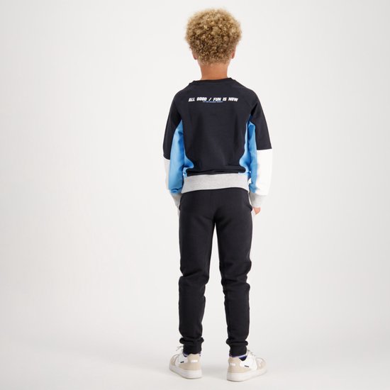Vingino -Boys skinny broek Suyo-Deep Black | bol.com