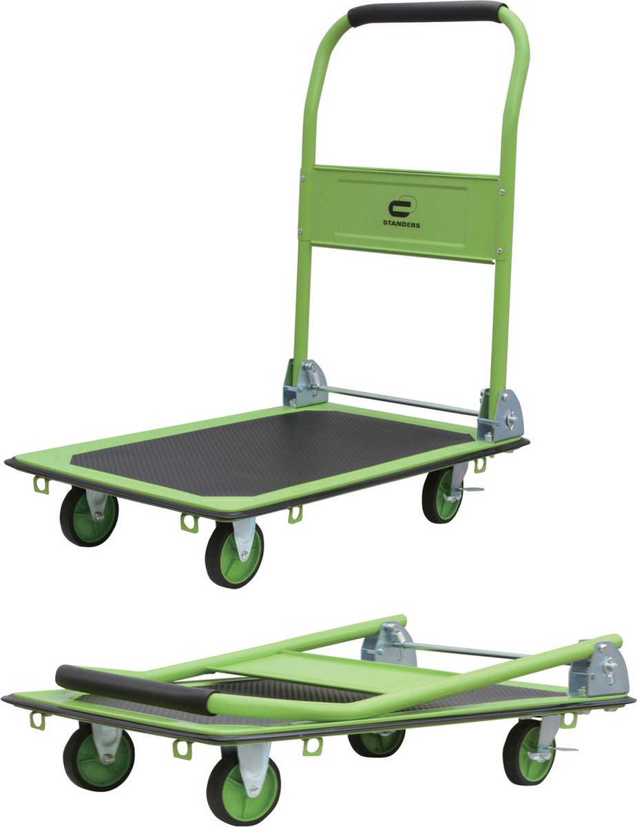 STANDERS - Platformwagen - Inklapbare trolley - Manoeuvreerwagen ...